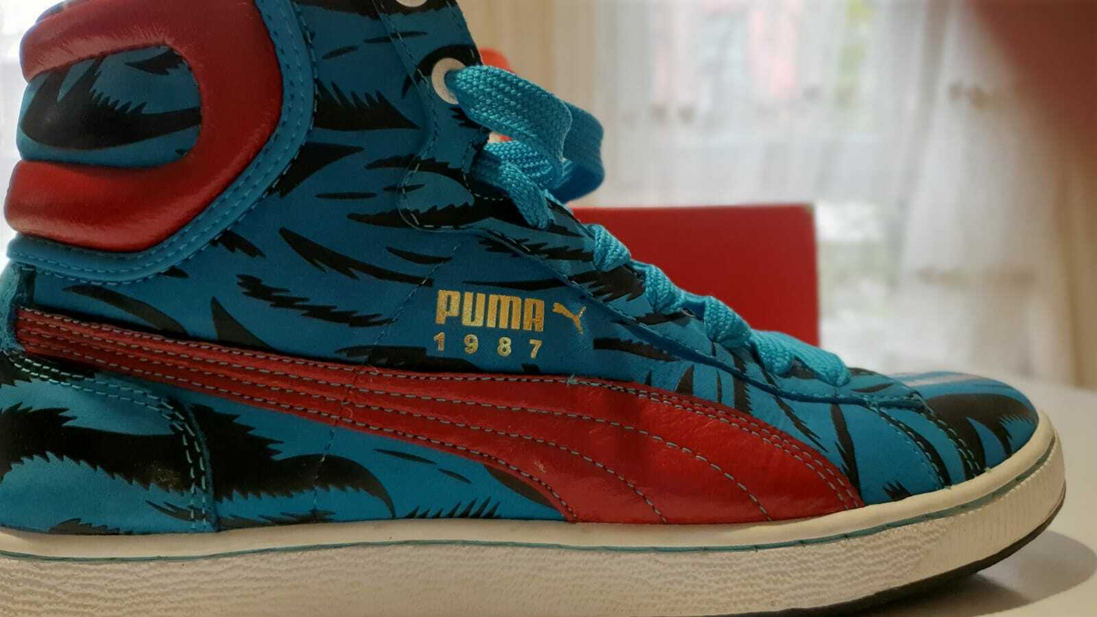 Rare Puma First Round x Santa Cruz Screaming Hand US 9 | eBay