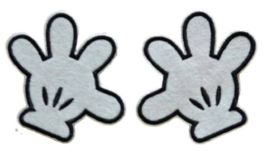 Mickey Hands Template