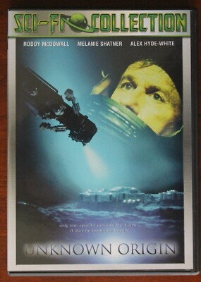 Unknown Origin (DVD) Roddy McDowall/Roger Corman Produced/Like new ...