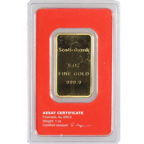 1 oz Scotiabank Gold Bar (Secondary Market) | eBay