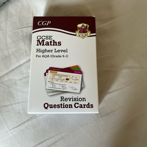 CGP Edexcel GCSE Maths Revision Question Cards Higher Level Flashcards ...