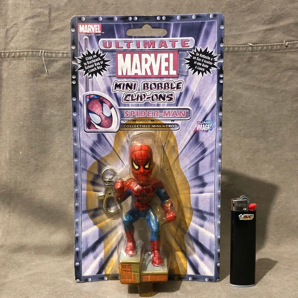 Marvel Spider-Man Mini Bobble Clip-On Figur ULTIMATE MARVEL Neu | eBay.de