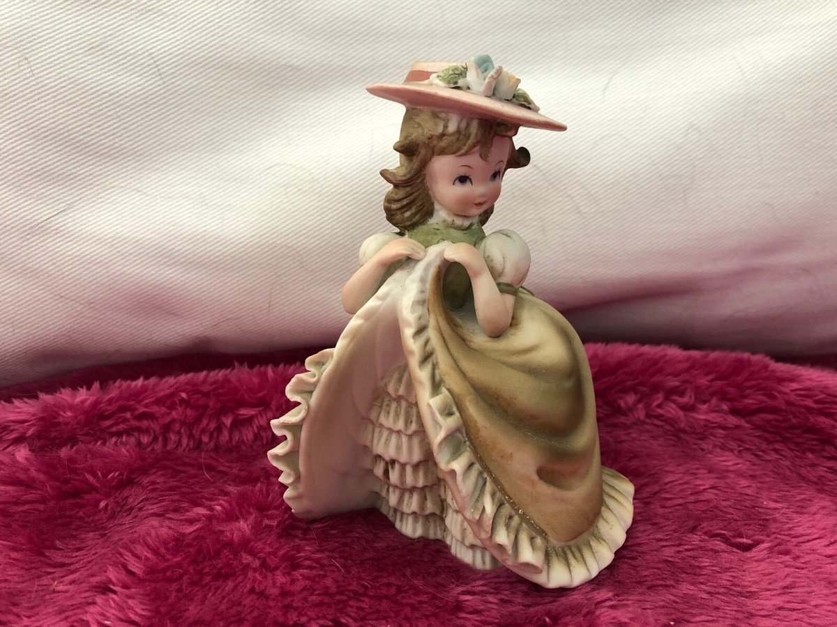 Vintage Lefton Lady Figurine Copperton Lane: Lefton Marika's Originals
