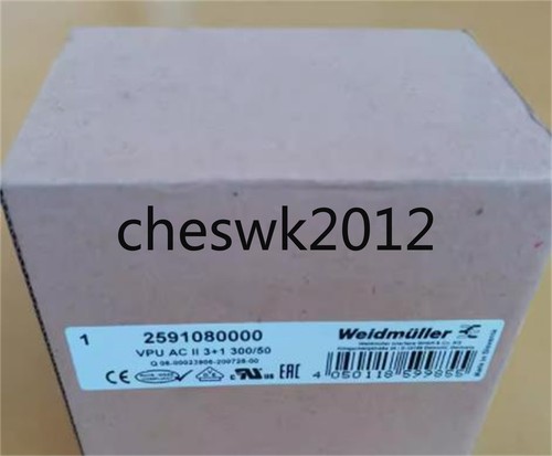 1PCS NEW IN BOX Weidmuller Lightning Arrester VPU AC II 3+1 300/50 ...