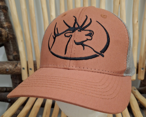 ROCKY MOUNTAIN ELK FOUNDATION RMEF Hat Snapback Cap Mesh Back Genuine ...