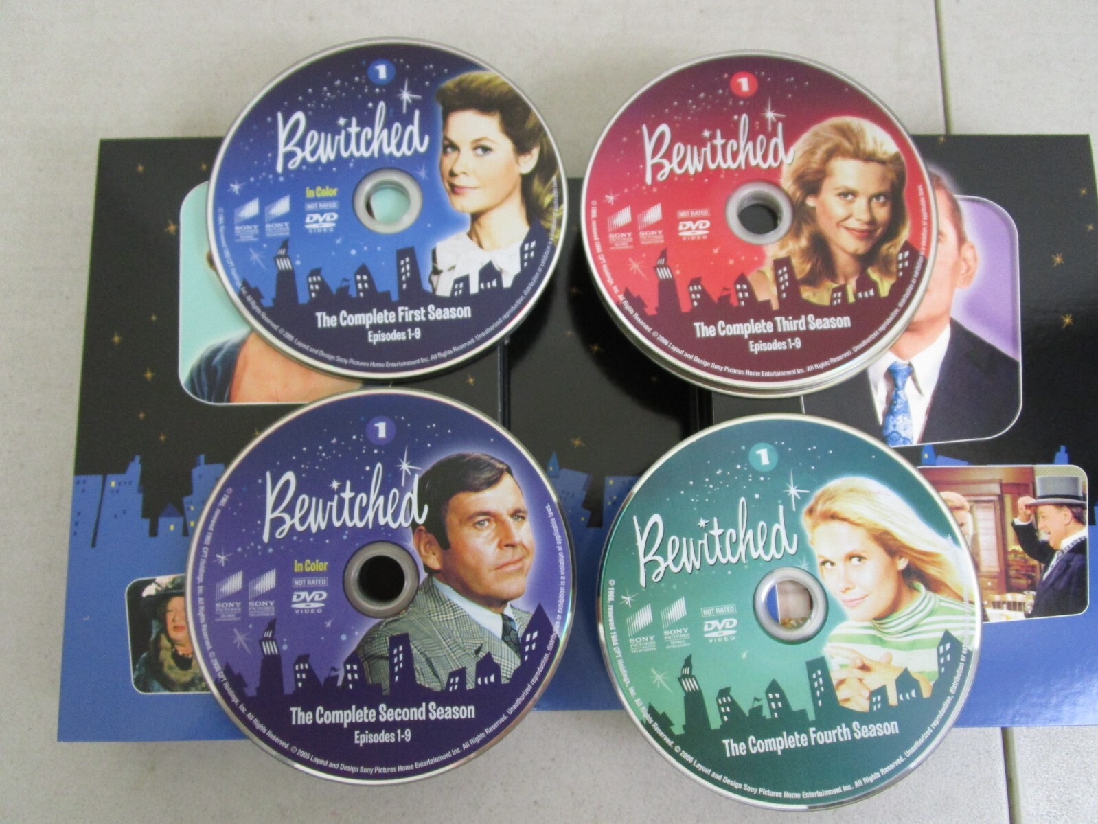 Bewitched Complete Series DVD Box Set Seasons 1-8 Elizabeth Montgomery ...