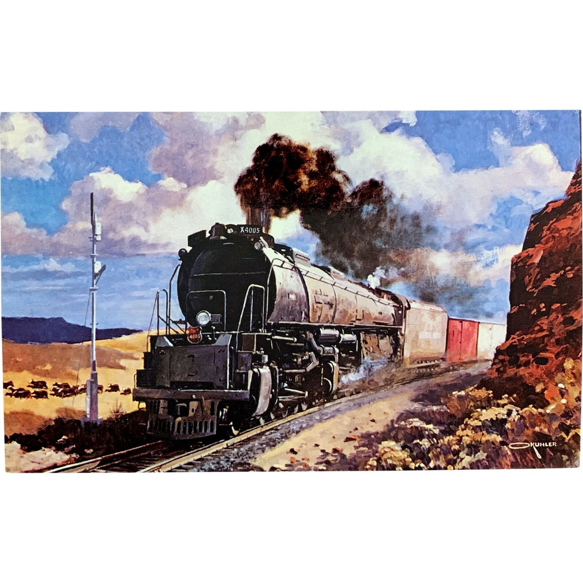 Union Pacific Big Boy 4005 Union Pacific 4 8 8 4 Steam Engine BIG BOY