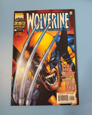 Marvel Comics Giant Sized Wolverine 25th Anniversary Issue Vol 1 #145 ...
