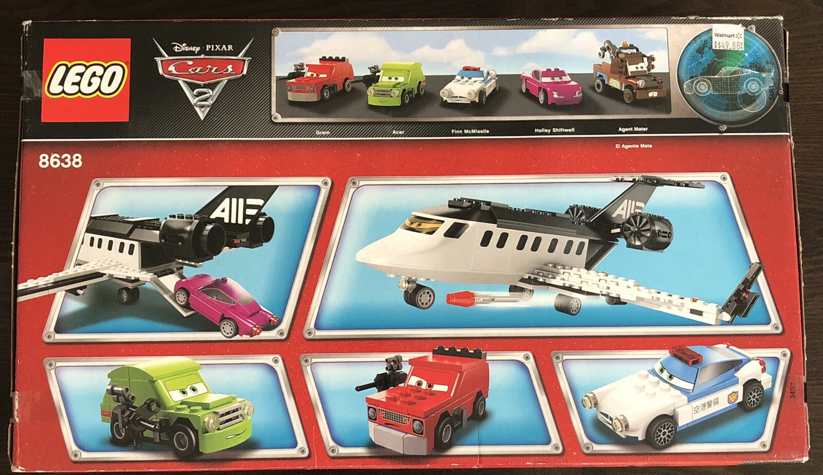 LEGO Cars: Spy Jet Escape (8638) for sale online | eBay