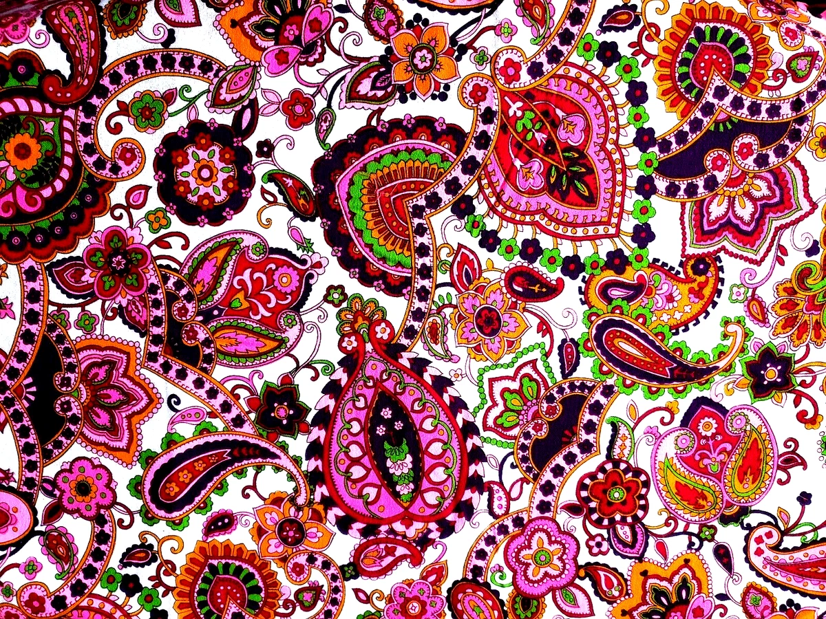 Neon Paisley