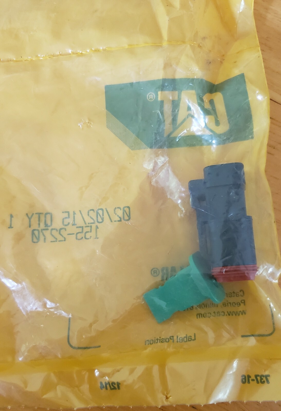 CAT 155-2270 2 Pin Plug Kit New Genuine | eBay