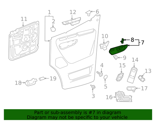 Genuine Mercedes-Benz Handle Inside 90776051009051 | eBay