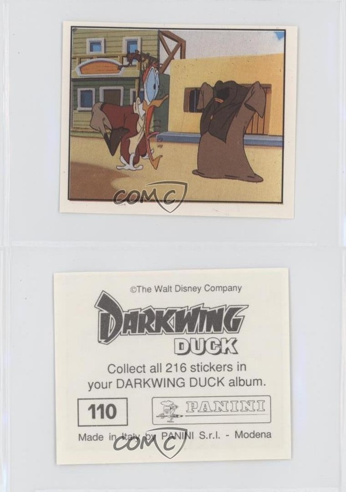 1991 Panini Darkwing Duck Album Stickers Darkwing Duck #110 00ir | eBay