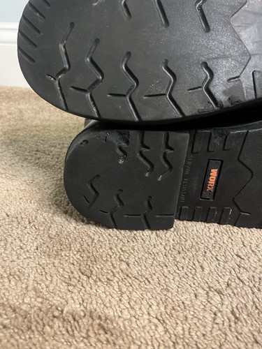 Worx Red Wing Work Boots Mens Brown Leather Safety Toe SZ 10 WW EH | eBay