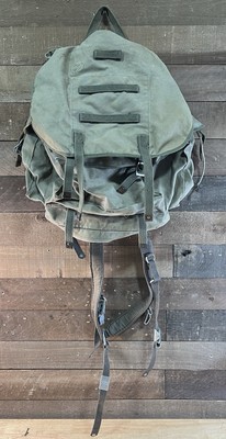 Vintage WWII US Military Canvas Green Ruck Sack | eBay