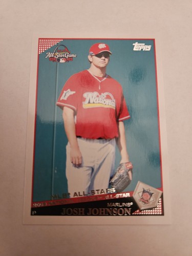 2009 Topps Baseball Card Josh Johnson UH213 | eBay