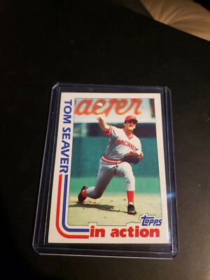 1982 Topps Tom Seaver Cincinnati Reds #31 Baseball Card | eBay
