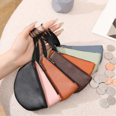Key Coin Purse Key Storage Bag PU Leather Card Package Credit Card ...