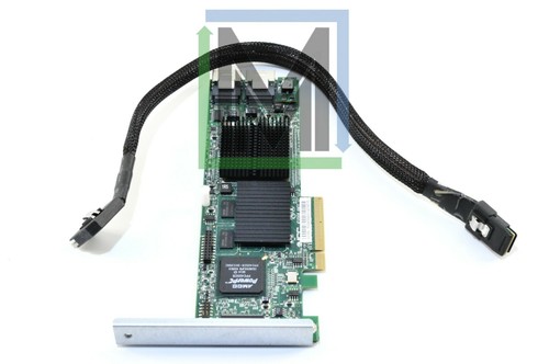 9690SA-8I 700-3405-00P AMCC 8-Port SAS SATA PCIe RAID Card w/ Cables ...