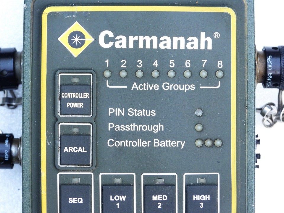 CARMANAH RELEASE MODEL A704-5 HANDHELD CONTROLLER NEXT GENERATION ...