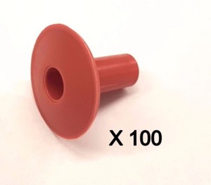 Plastic Hole Tidy Wall Grommet Cover Single Coax Aerial Cable Entry ...
