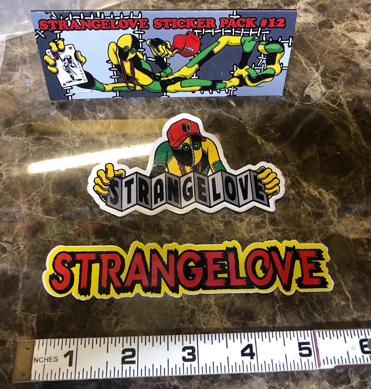 2 STRANGELOVE SEAN CLIVER X RAY BARBEE SKATEBOARD STICKERS | eBay