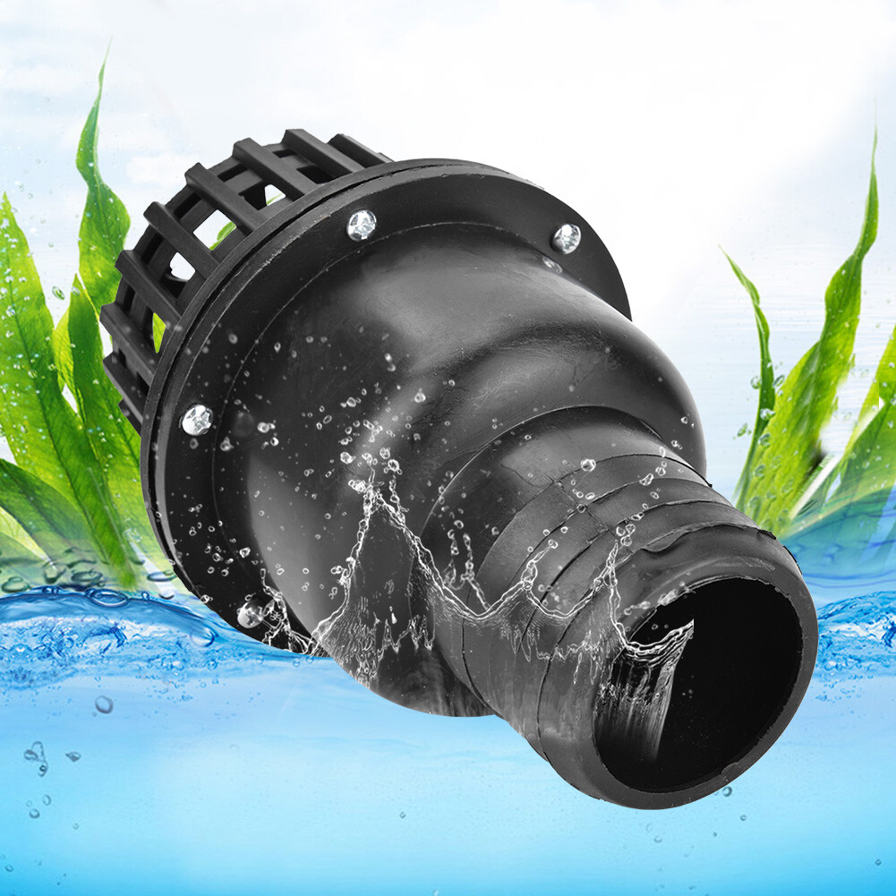 2.5in Water Pump Foot Valve PVC Low Pressure Flat Check Valve For Fluid ...