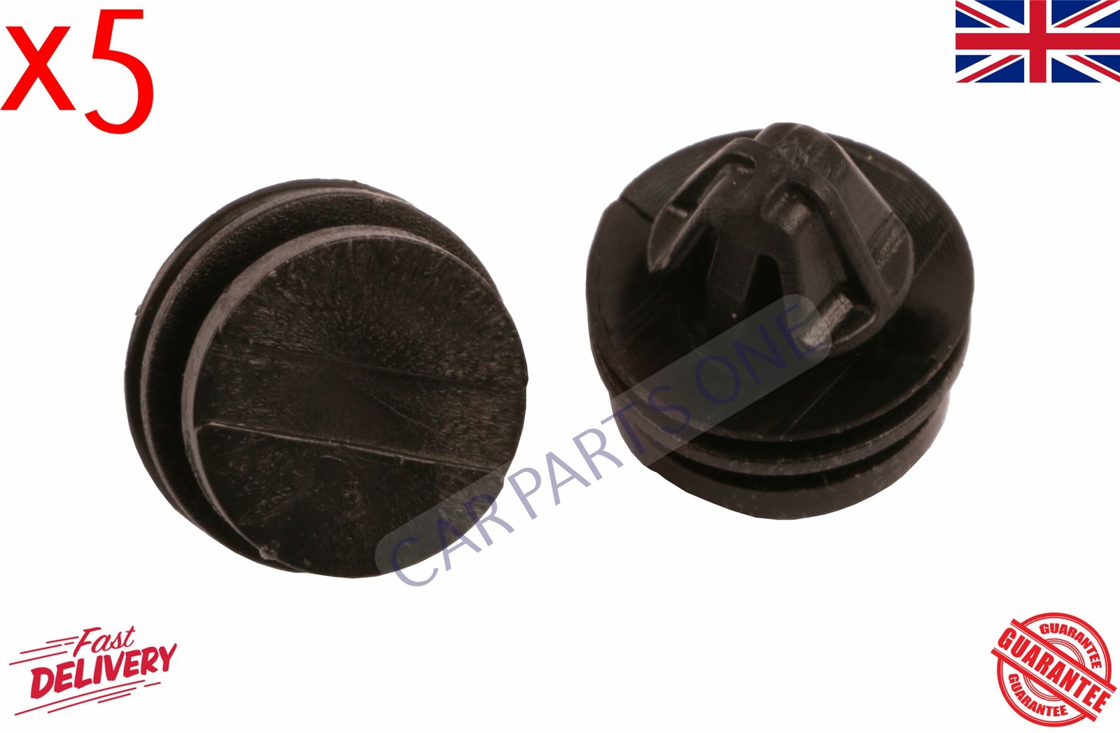 5X Fits Land Rover Exterior Door Sill Wheel Arch Moulding Trim Clip ...