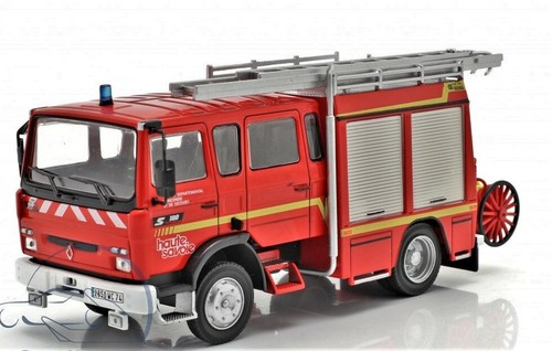 Renault VI S180 Metz SDIS Haute Savoie Fire Engine Truck 1/43 Diecast ...