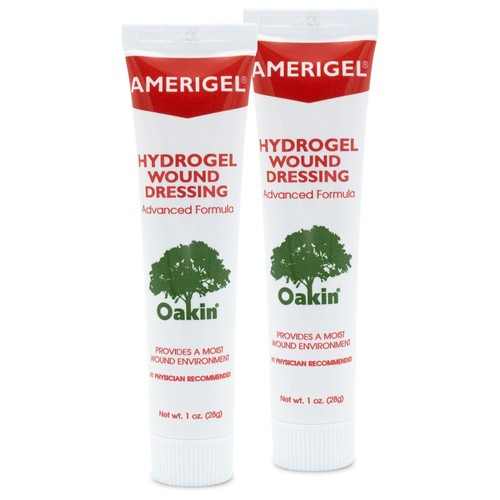 Hydrogel Wound Dressing 1 oz. Two Pack - Moisture-Rich Healing for Dry ...