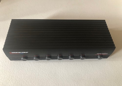 Monster Cable 6 Way Speaker Selector With Amplifier Protection | eBay