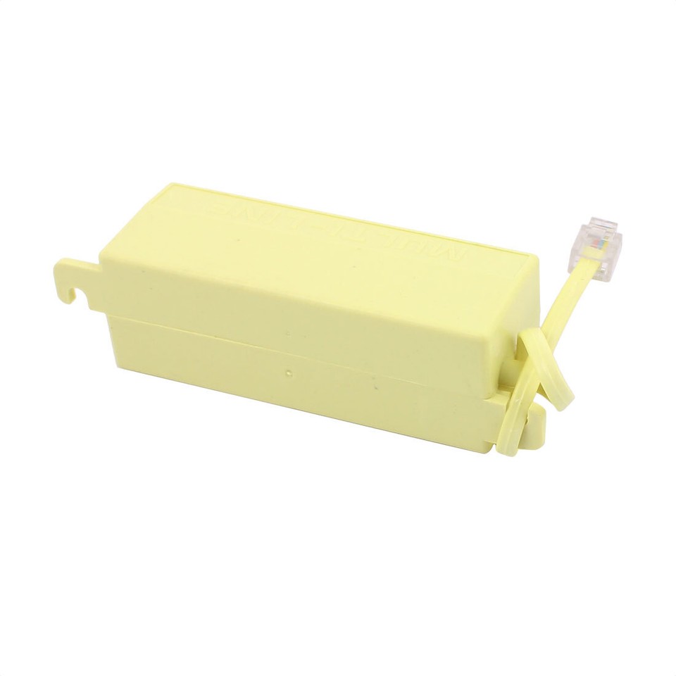 Plastic Housing Telephone ADSL Modem 6P4C 1 to 5 Line Splitter Filter ...