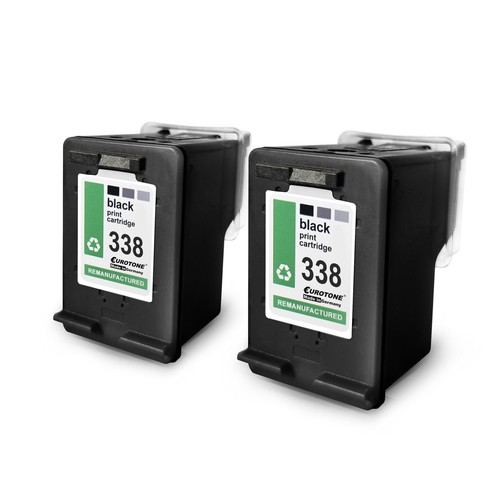 2x Toner f r HP B 8330 8350 8353, 338 BK NO338 BLACK 4060234149094 ...