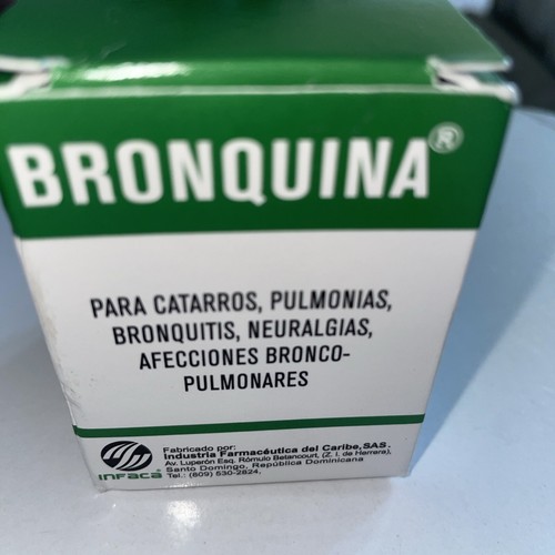 BRONQUINA 1 OZ - Cold & Flu Relief /Para la Gripe y Pecho Apretado ...