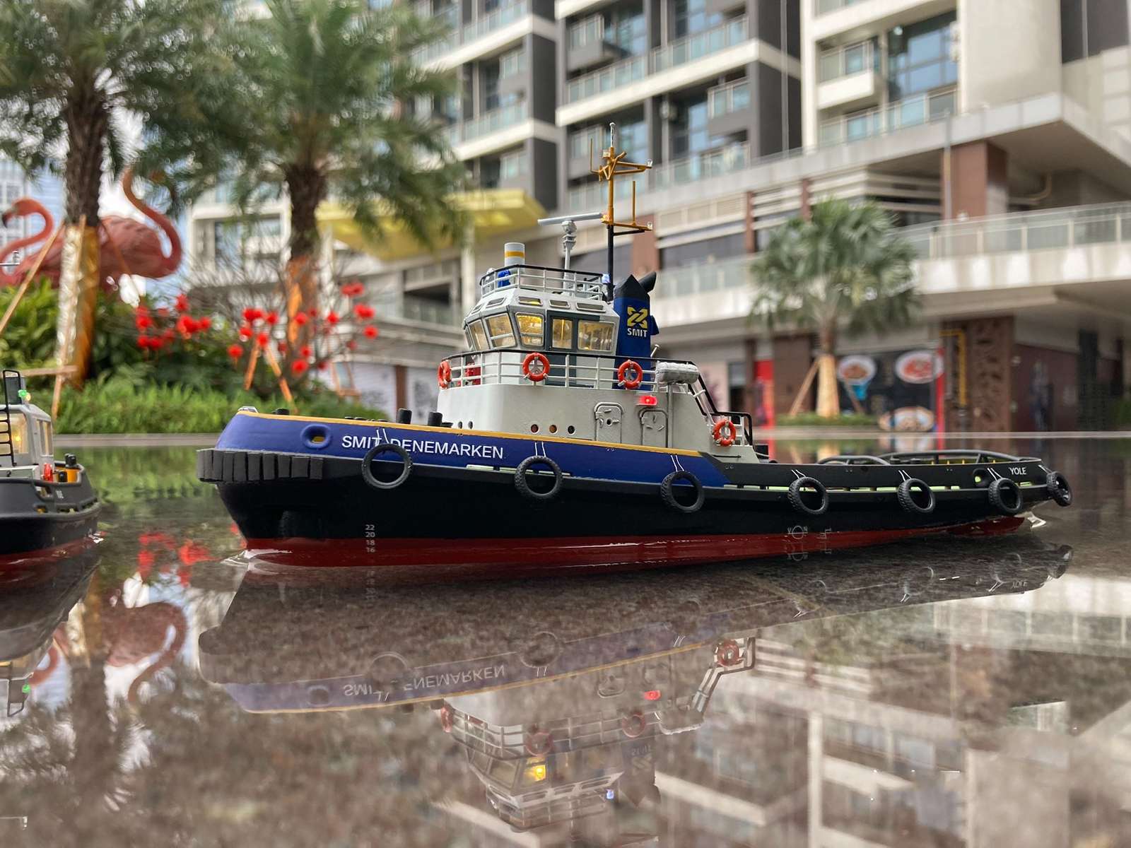 SMIT Denemarken Tugboat RC Model Kit -Multiple Scales | High Detail ...