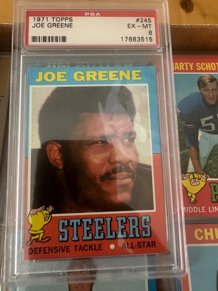 1971 Topps Football Complete Set HIGH GRADE w/ PSA Graded Unitas & Joe ...