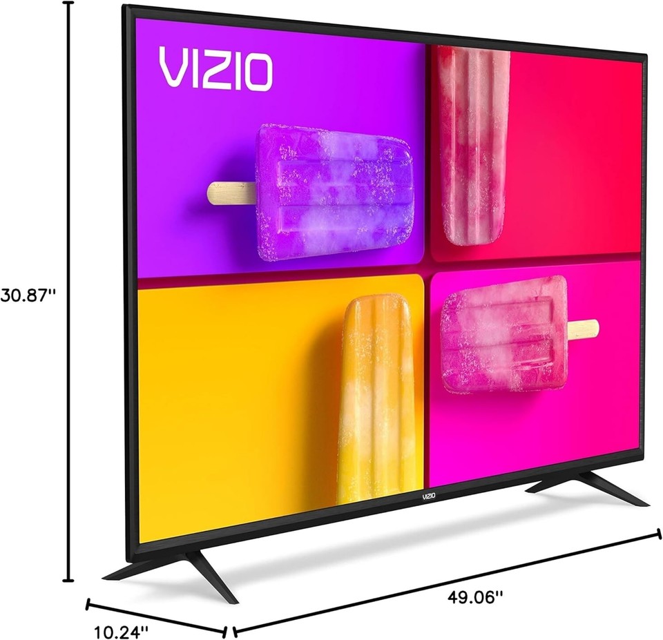 VIZIO 55-Inch V-Series 4K UHD LED Smart TV Dolby Vision, HDR10+ (V555 ...
