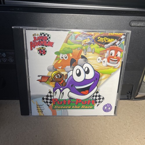 Putt Putt Enters the Race PC Windows & Mac MacOS CD-ROM Racing Game ...