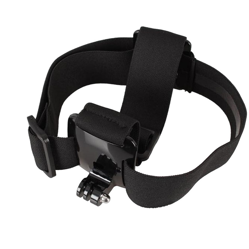 Black Universal Smartphone Head Mount Strap Accessory for Skiing ...