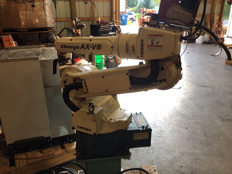otc daihen robot, OTC AXV6 robot arm, Welding robot | eBay
