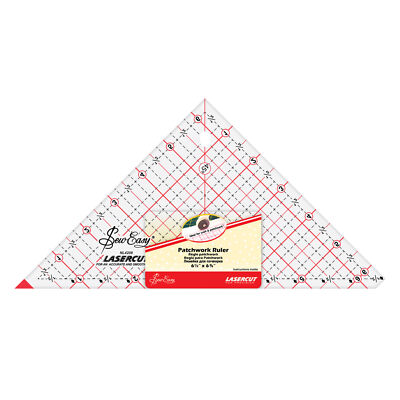 Sew Easy Rule Quilting Triangle 6.5in | eBay