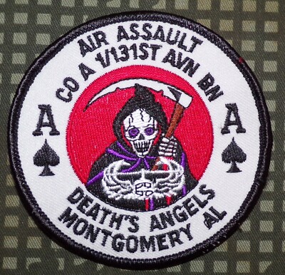 US Army A Co, 1st Battalion, 131st Aviation Regiment Death's Angels ...