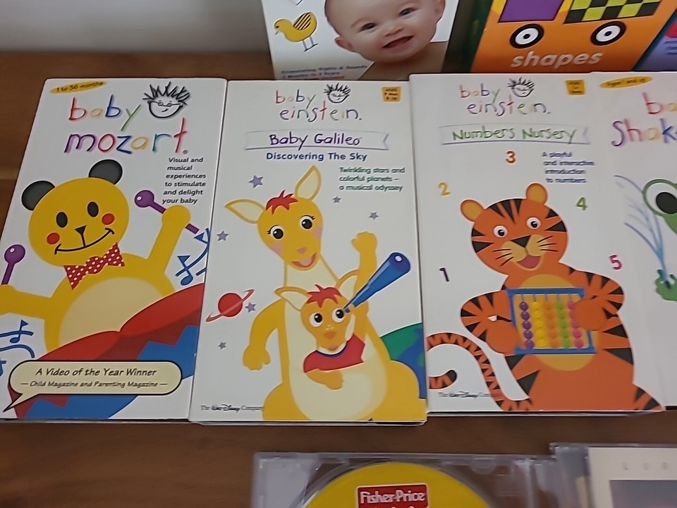 7 baby einstein vhs lot, 4 So Smart Vhs Lot, Three Children CDs | eBay