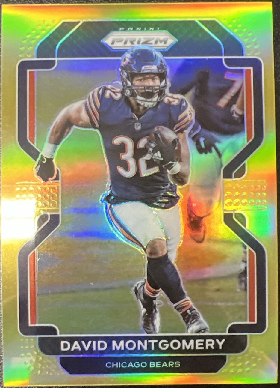 2021 Panini Prizm - David Montgomery #160 Gold Prizm /10 (AU) for sale ...