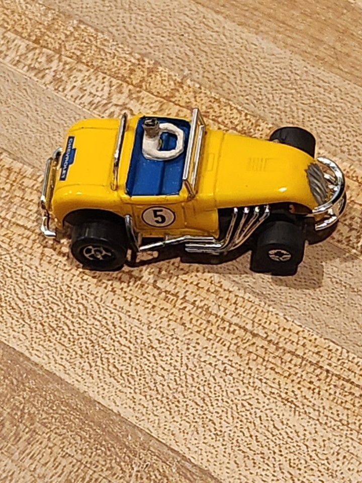 VINTAGE AURORA TJET #1484 SUPER MODIFIED ROADSTER SLOT CAR TESTED RUNS ...