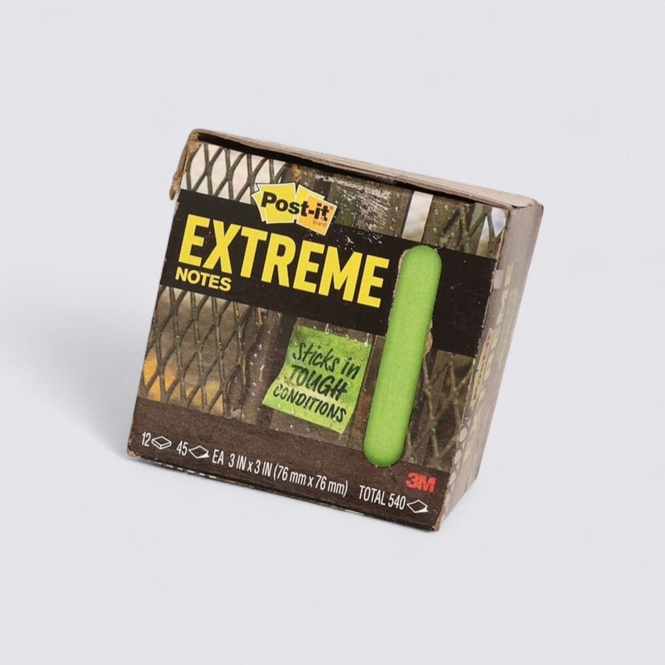 Post-it Extreme Water-Resistant Self-Stick Notes Multi-Color 3 | eBay