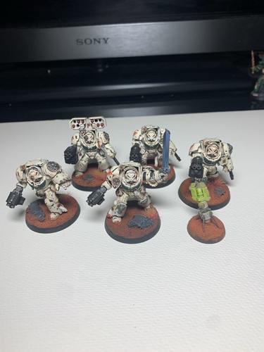 Games Workshop Warhammer 40K Dark Angels Terminator Squad, Fully ...