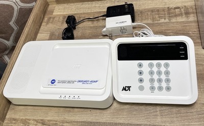 ADT Honeywell Keypad K5250-8 & Tssc Wireless Base CRC Panel Alarm ...
