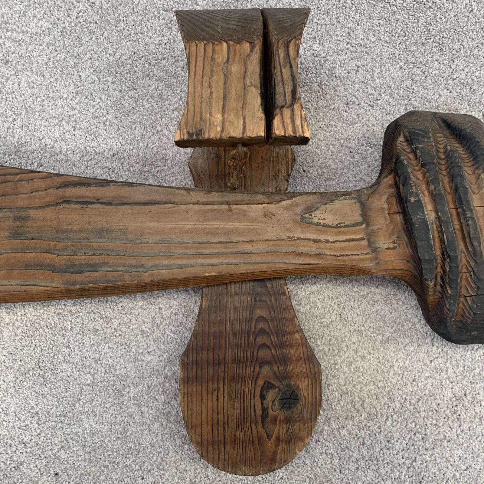 Witco Tiki Wood Sword Art. Tiki Bar Must Have! | eBay