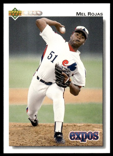 1992 Upper Deck 683 Mel Rojas Montreal Expos Baseball Card | eBay